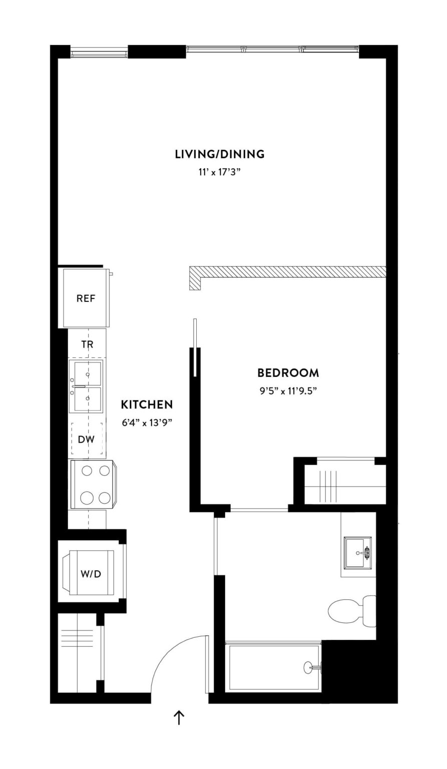 1-, 2-, 3-Bedroom Apartments| Post District